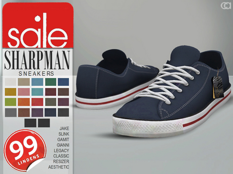 Second Life Marketplace - [CA] PROMO SHARPMAN SNEAKERS GENTS